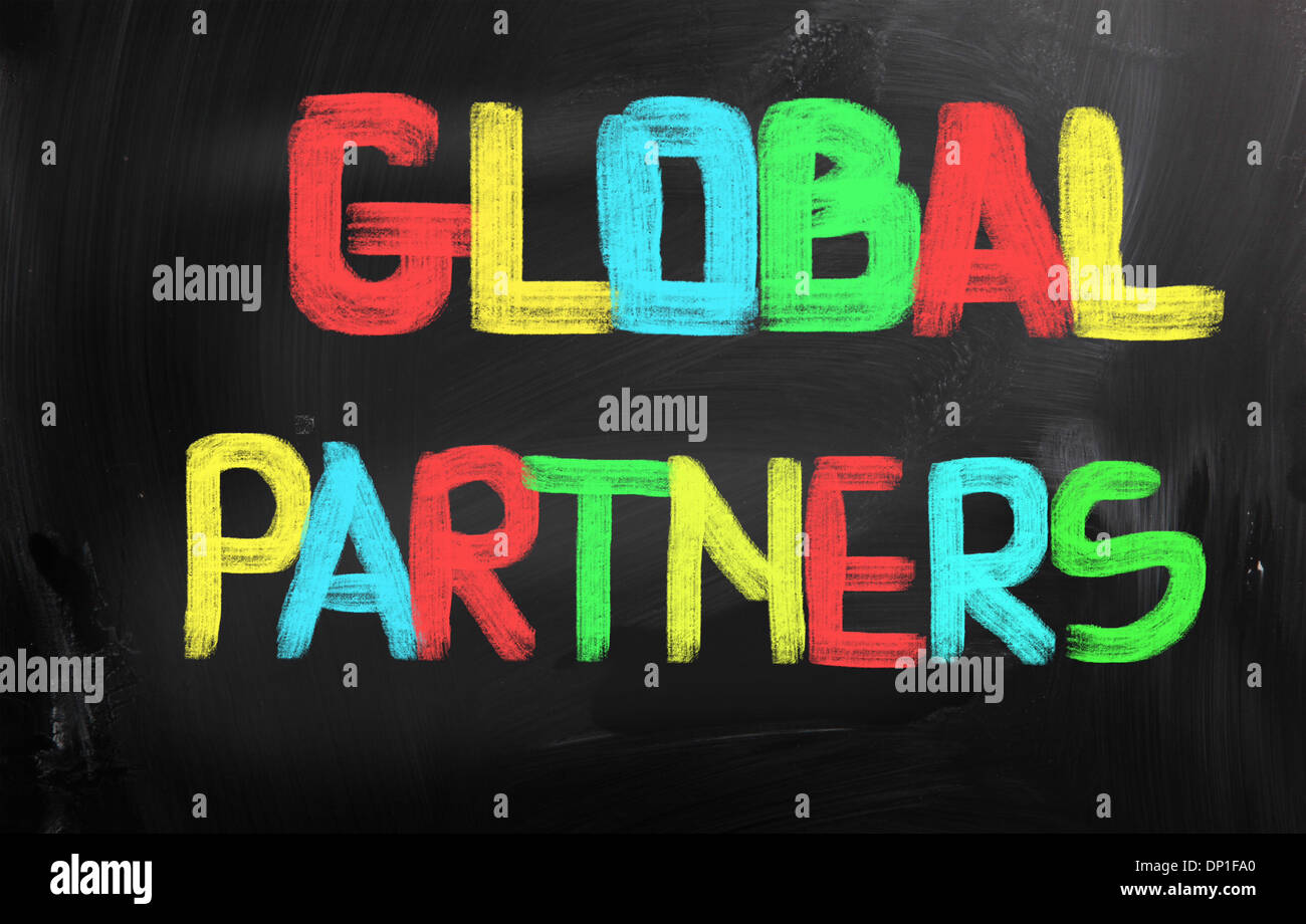 Global Partners Concept Stock Photo - Alamy