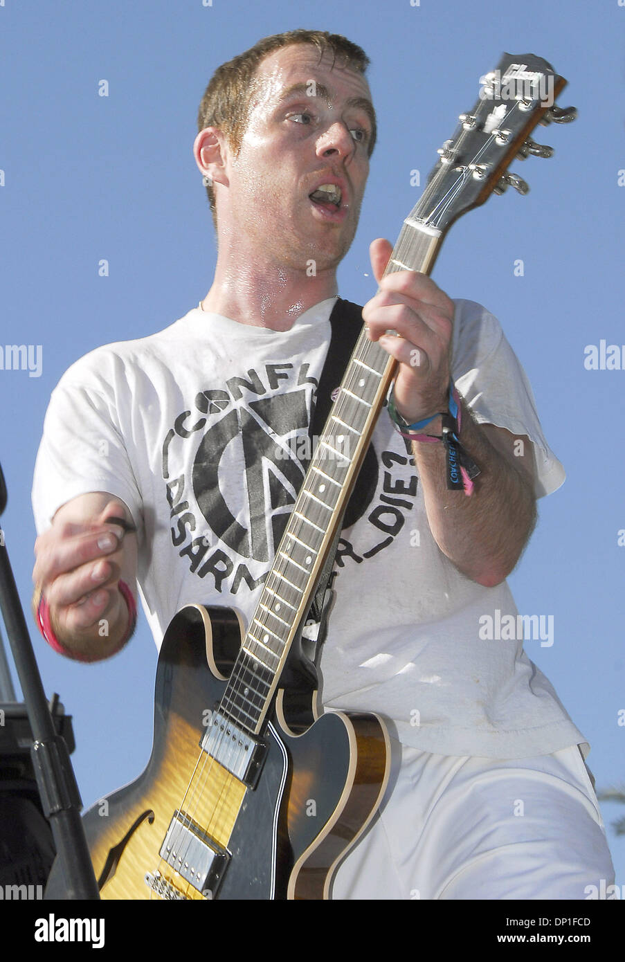 April 30, 2006; Indio, CA, USA; TED LEO of 'Ted Leo and the Pharmacists ...