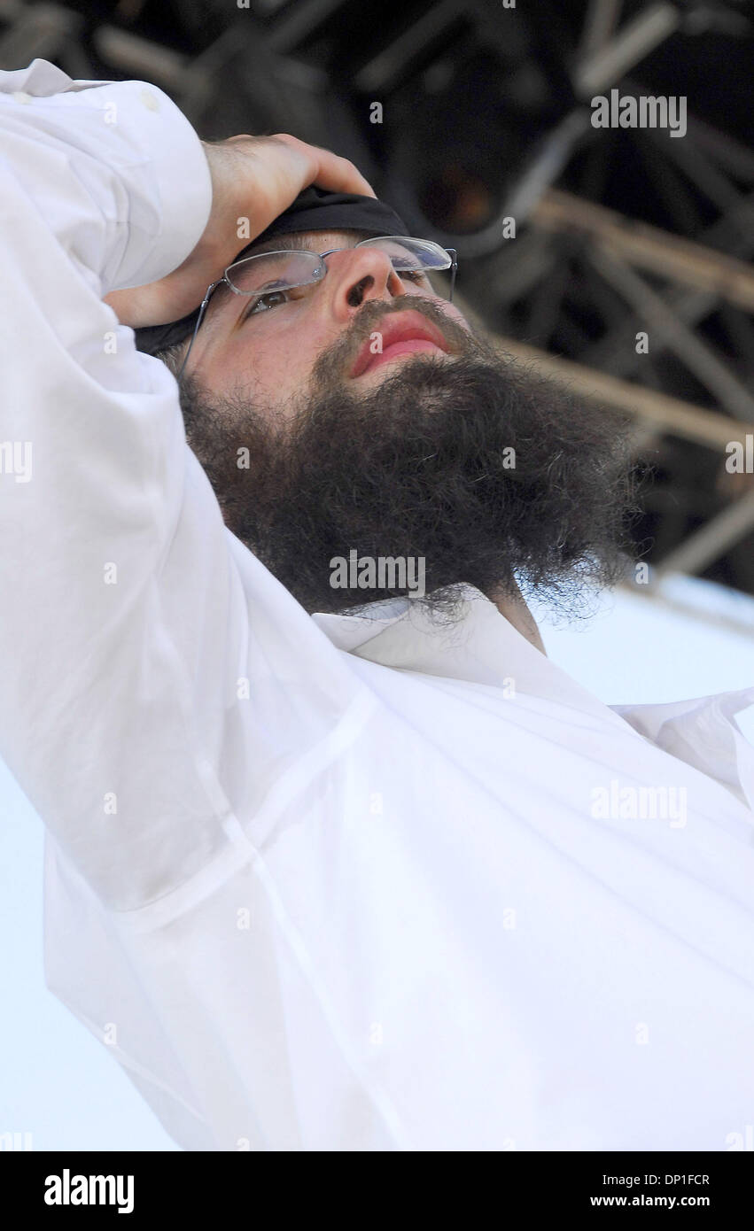 April 30, 2006; Indio, CA, USA; Hasidic reggae artist MATISYAHU ...