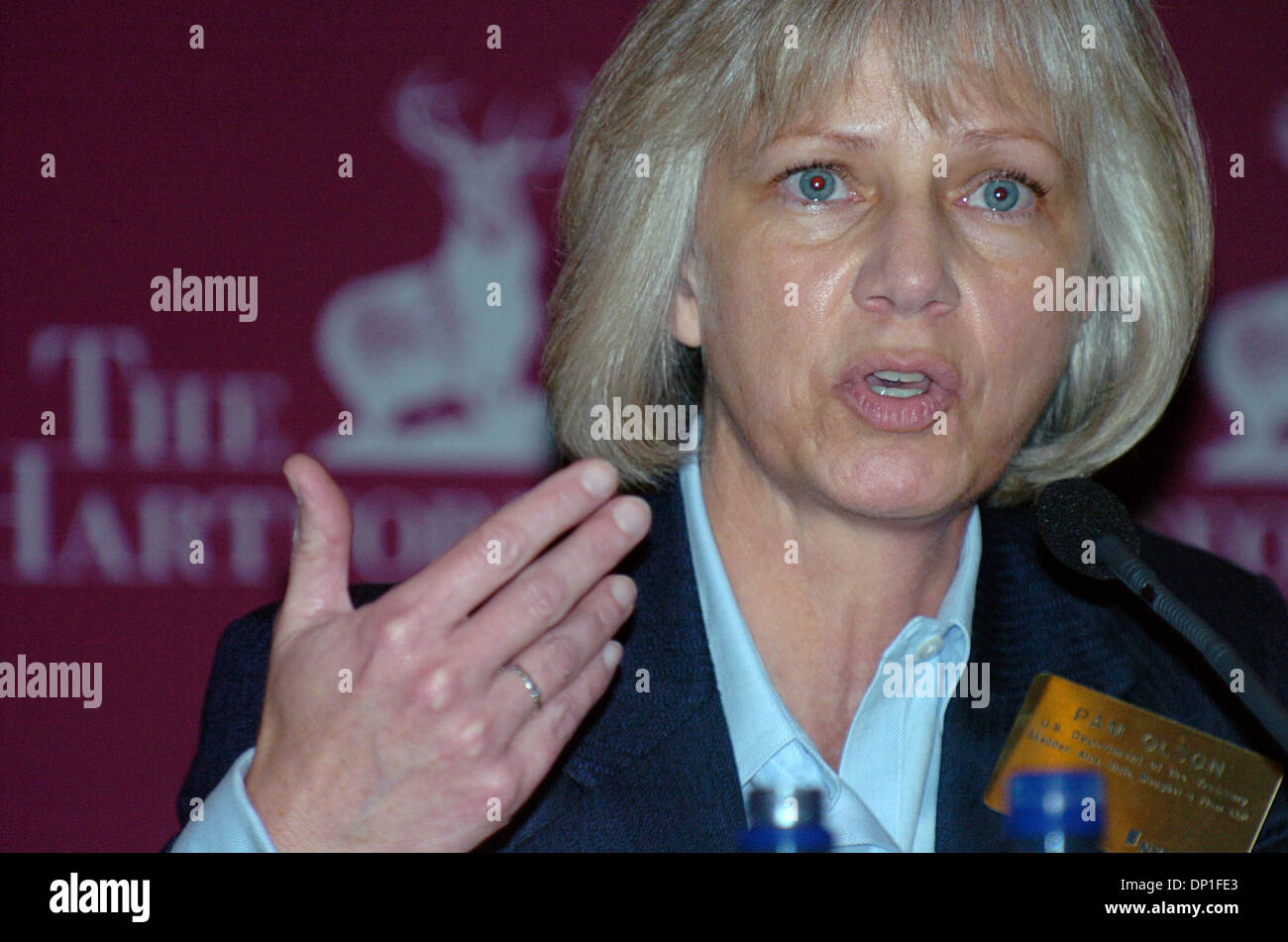 May 01, 2006; Manhattan, NY, USA; NY PAPERS OUT. PAM OLSON, former ...