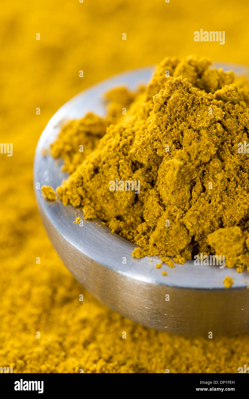 Curry Background (detailed macro shot for background use Stock Photo ...