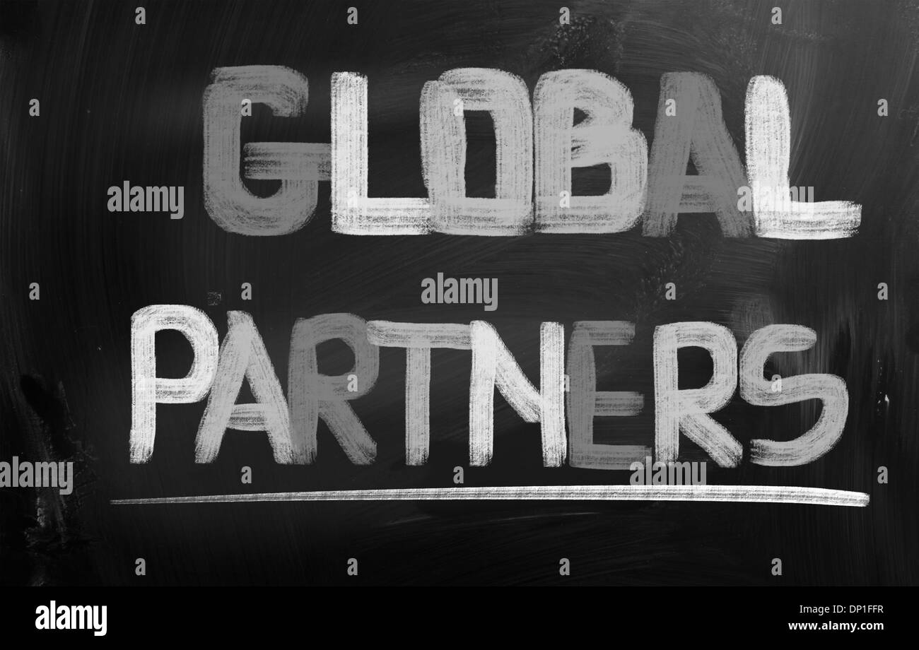Global Partners Concept Stock Photo - Alamy