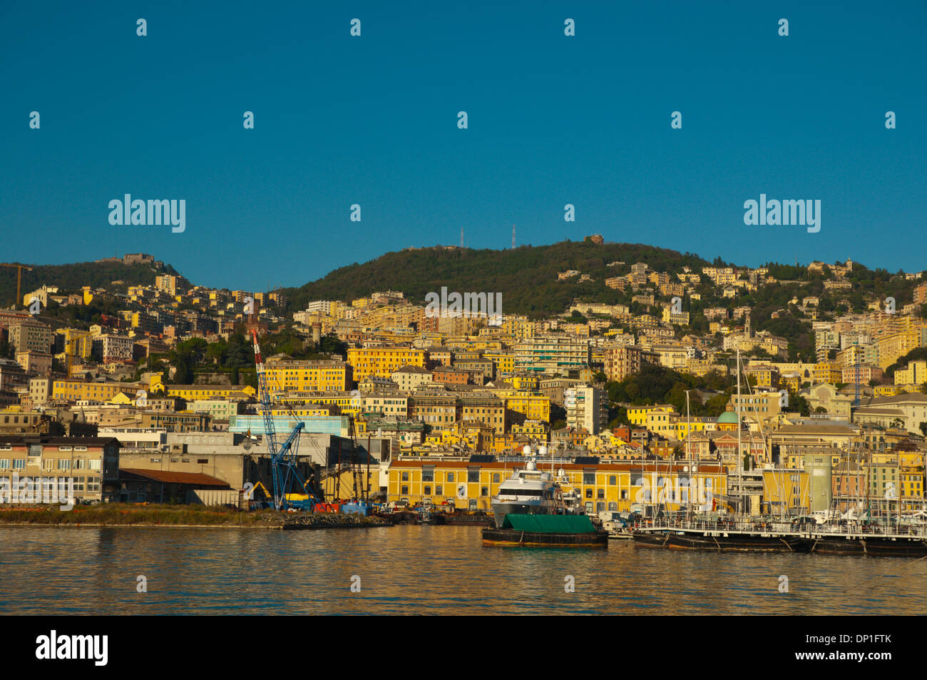Porto Antico the old port Genoa Liguria region Italy Europe Stock Photo ...