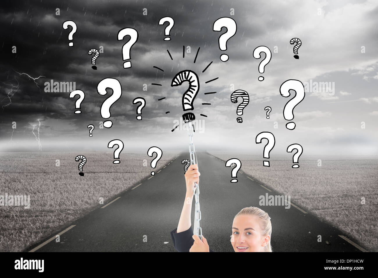 Chain question mark hi-res stock photography and images - Alamy