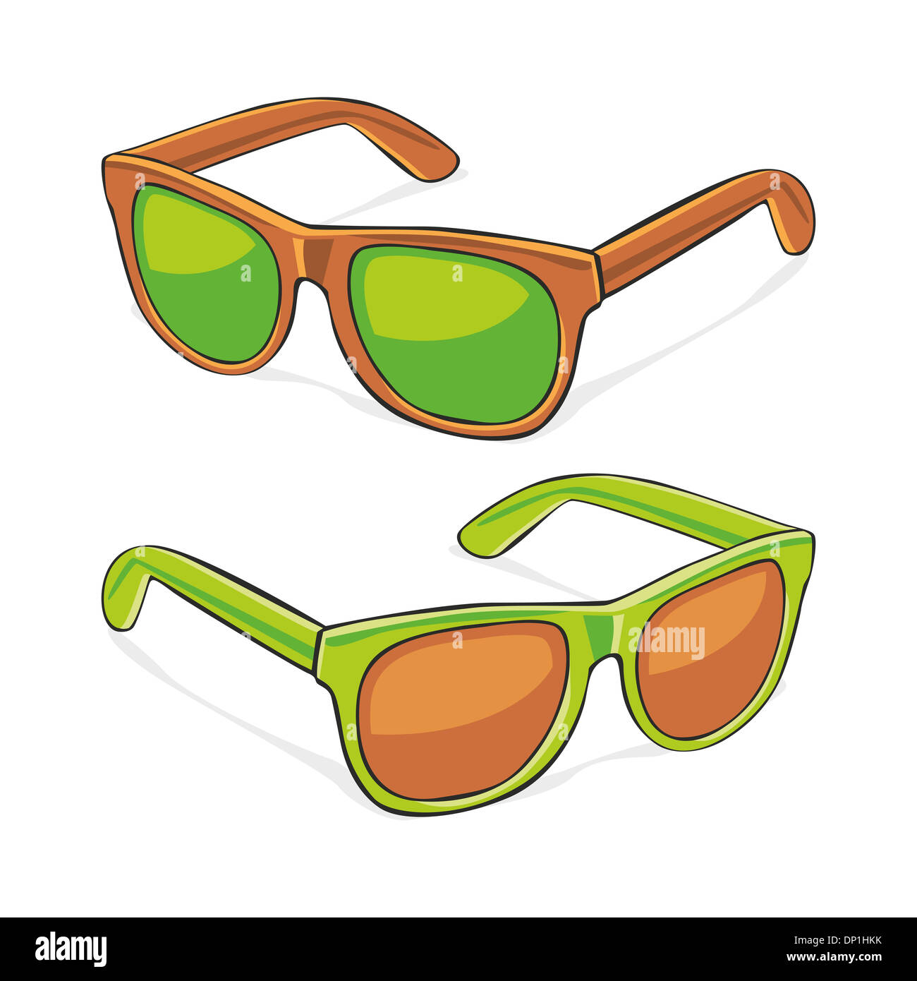 Everyday fashion sunglasses Cut Out Stock Images & Pictures - Alamy