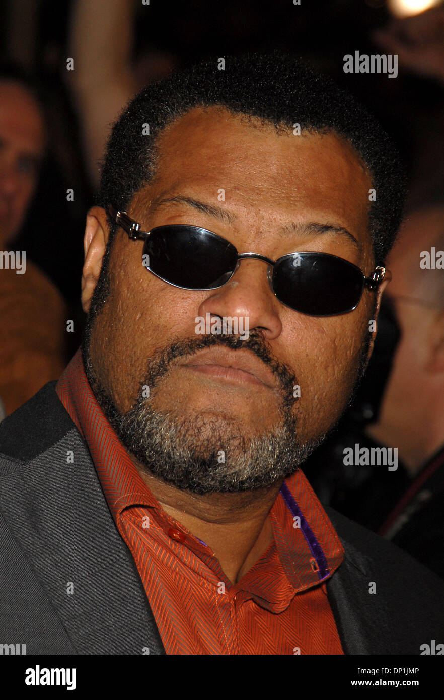 May 03, 2006; New York, NY, USA; LAURENCE FISHBURNE at the US Premiere ...