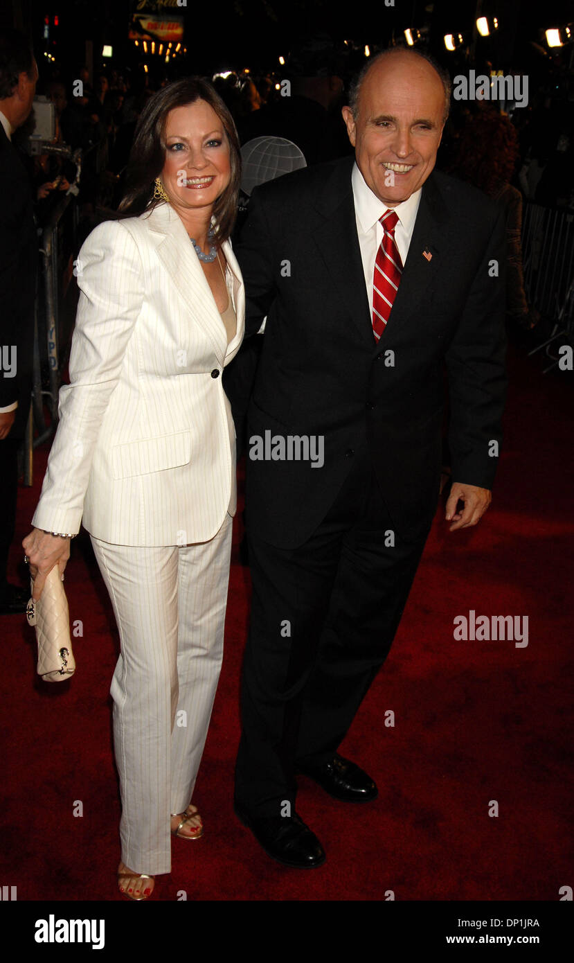 May 03, 2006; New York, NY, USA; JUDITH NATHAN with RUDOLPH GIULIANI at ...