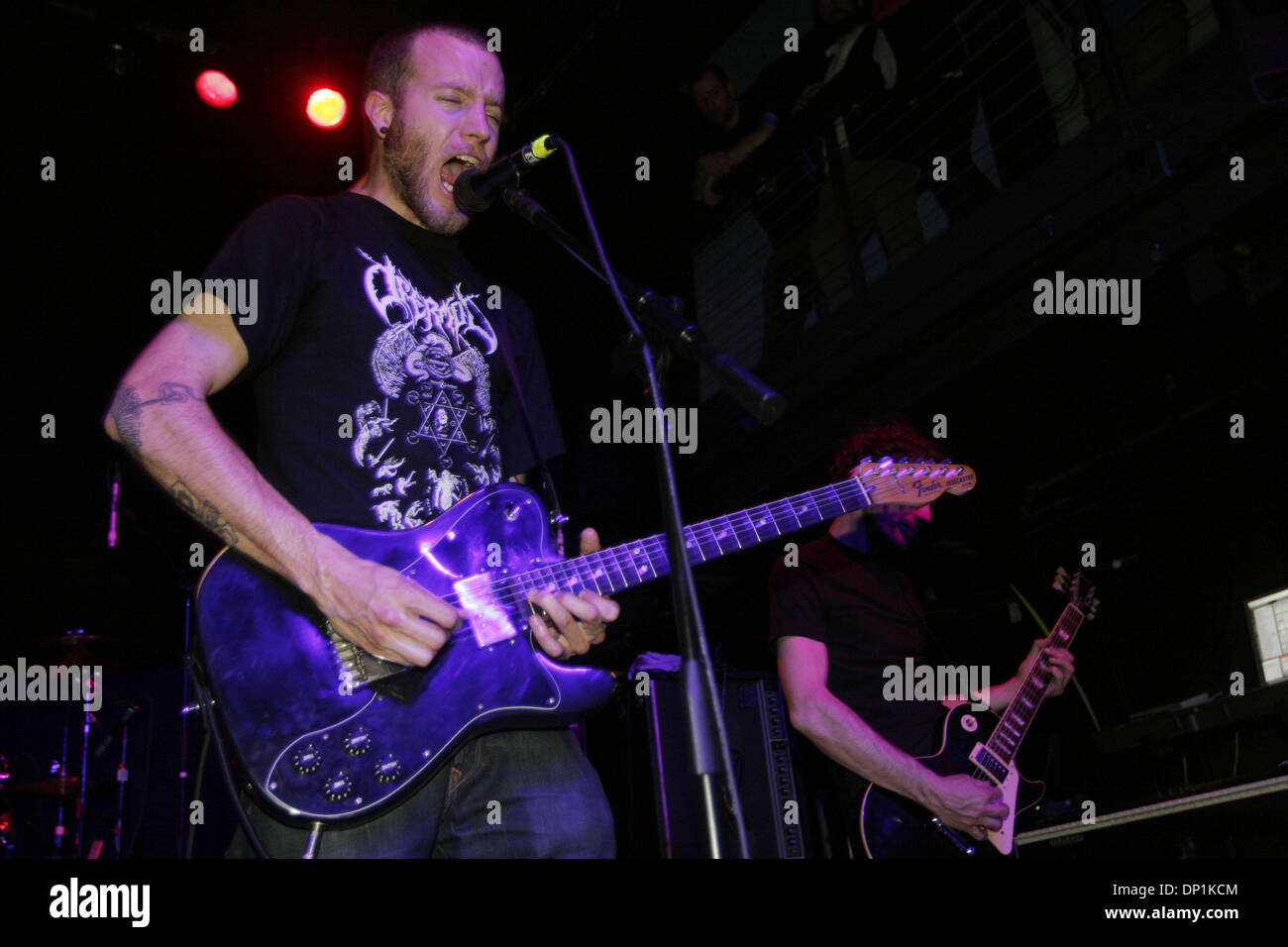 May 04, 2006; New York, NY, USA; Vocalist and guitarist, AARON TURNER ...