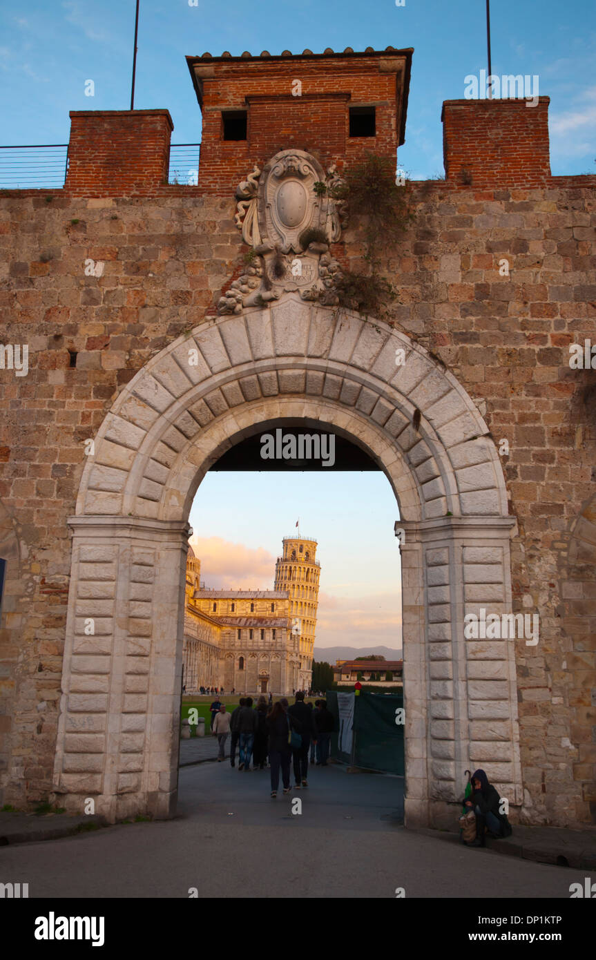 View from Piazza Manini square to Piazza del Miracoli the field of ...