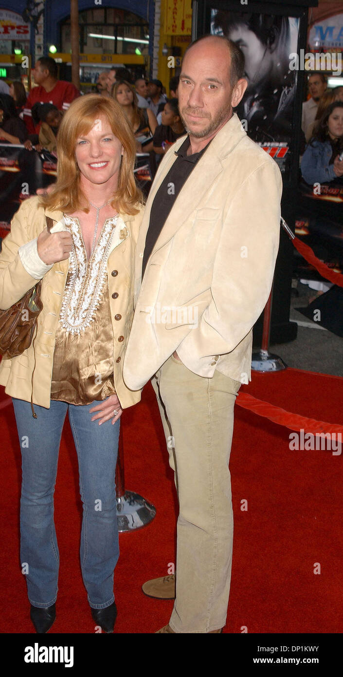 May 04, 2006; Los Angeles, CA, USA; Actor MIGUEL FERRER and wife at the ...