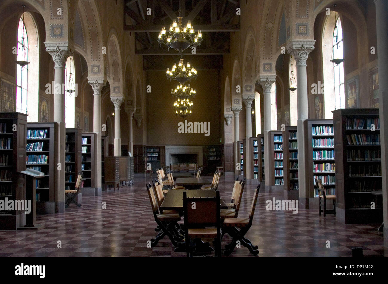 May 05, 2006; Los Angeles, CA, USA; The Hoose library on the USC campus ...