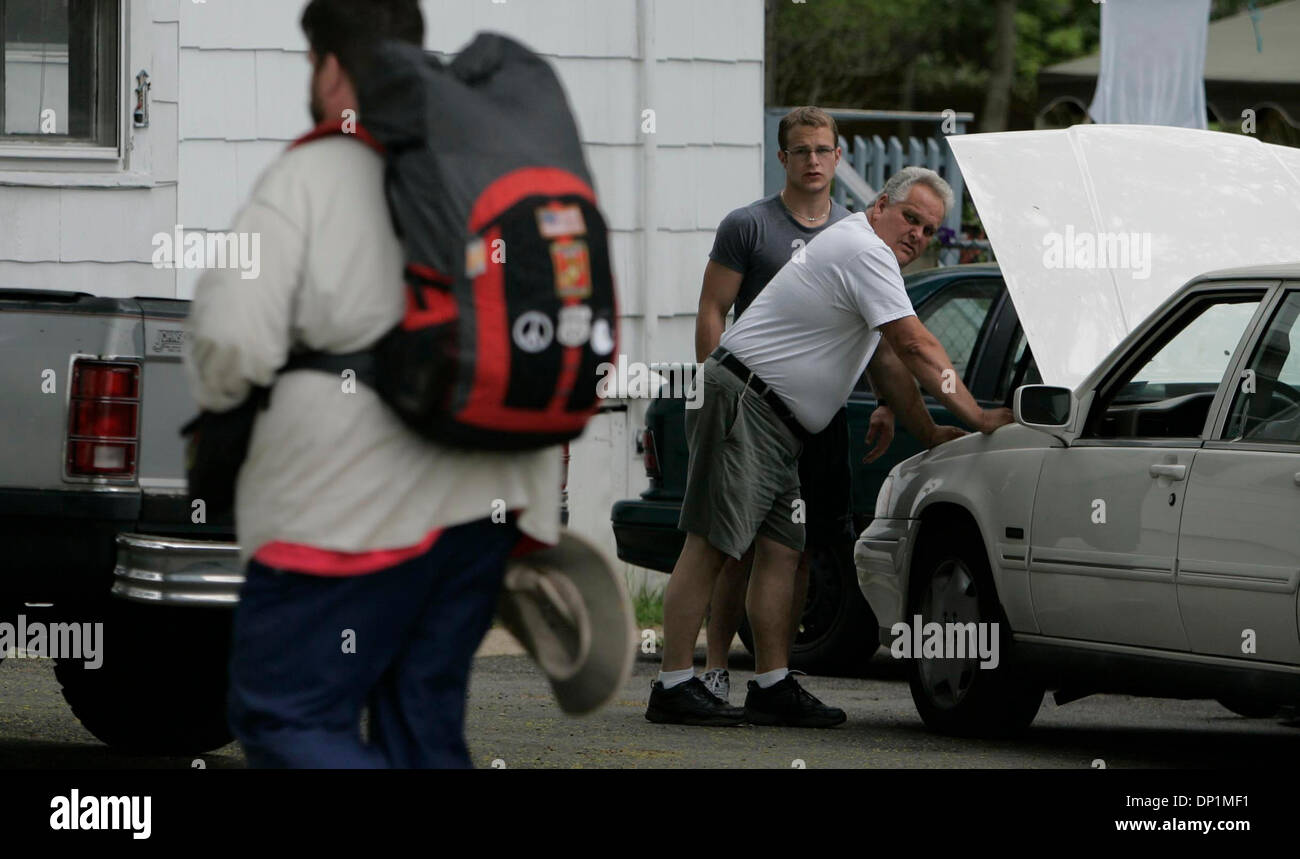 May 06, 2006; Hackettstown, NJ, USA; Curious residents, NICK RUSSO ...