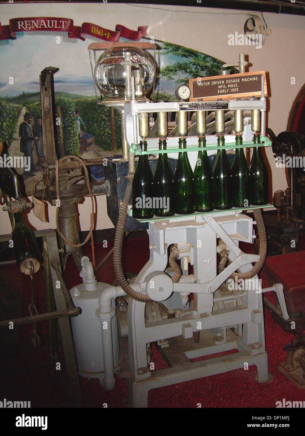 May 06, 2006; Egg Harbor, NJ, USA; A Motor Driven Dosage Machine used ...