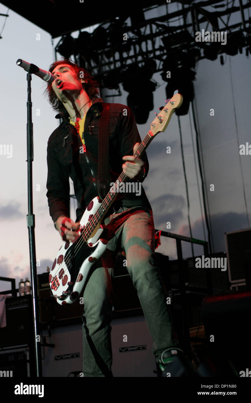 Chris gaylor of the all american rejects hi-res stock photography and ...