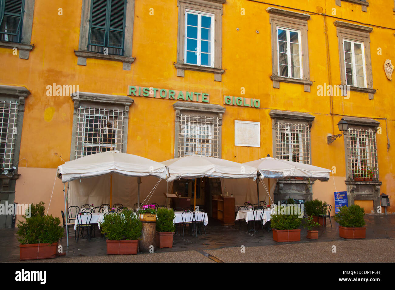 Lucca Italy Restaurants High Resolution Stock Photography and Images ...