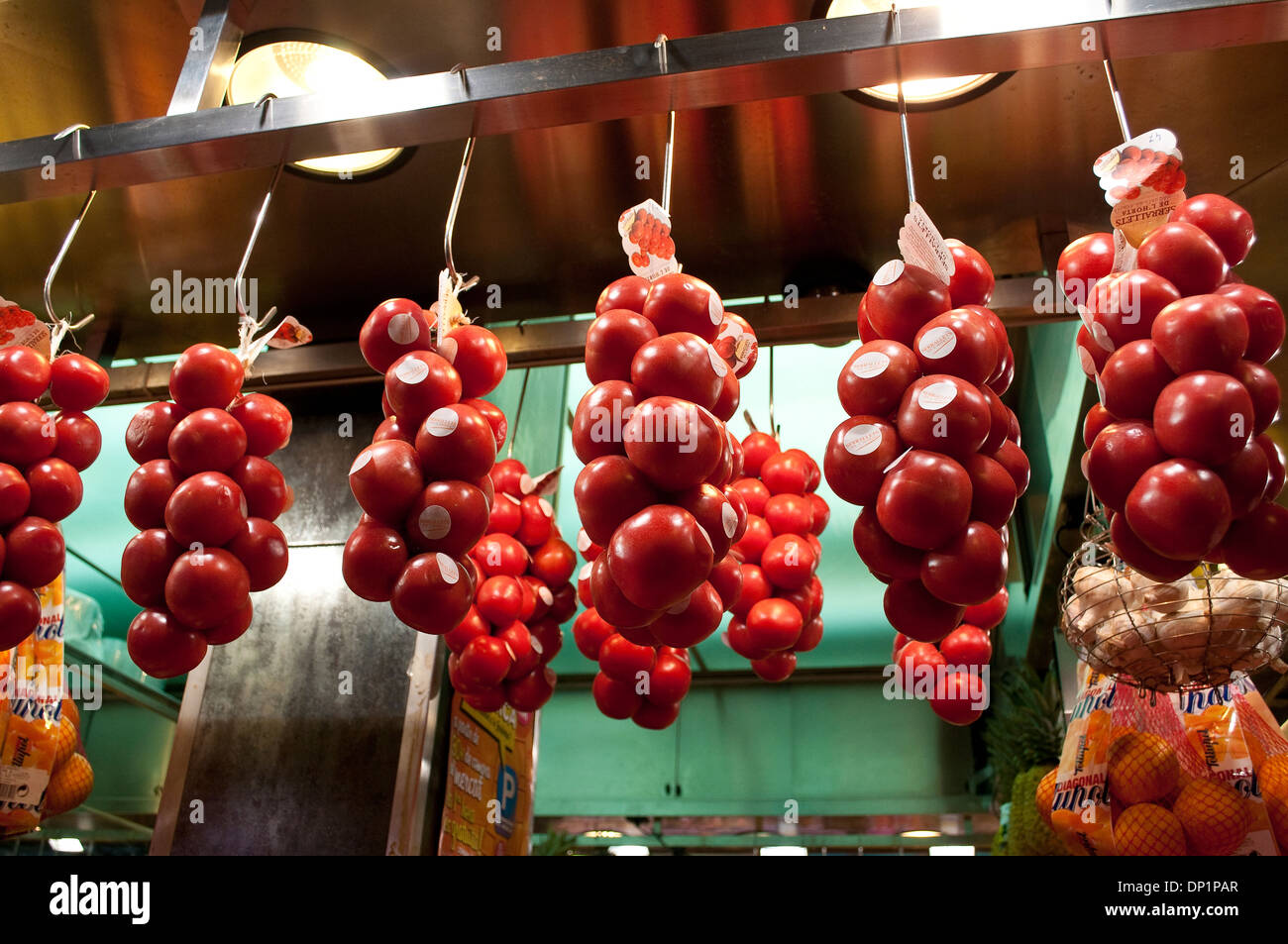 Hanging tomatoes spain hi-res stock photography and images - Alamy