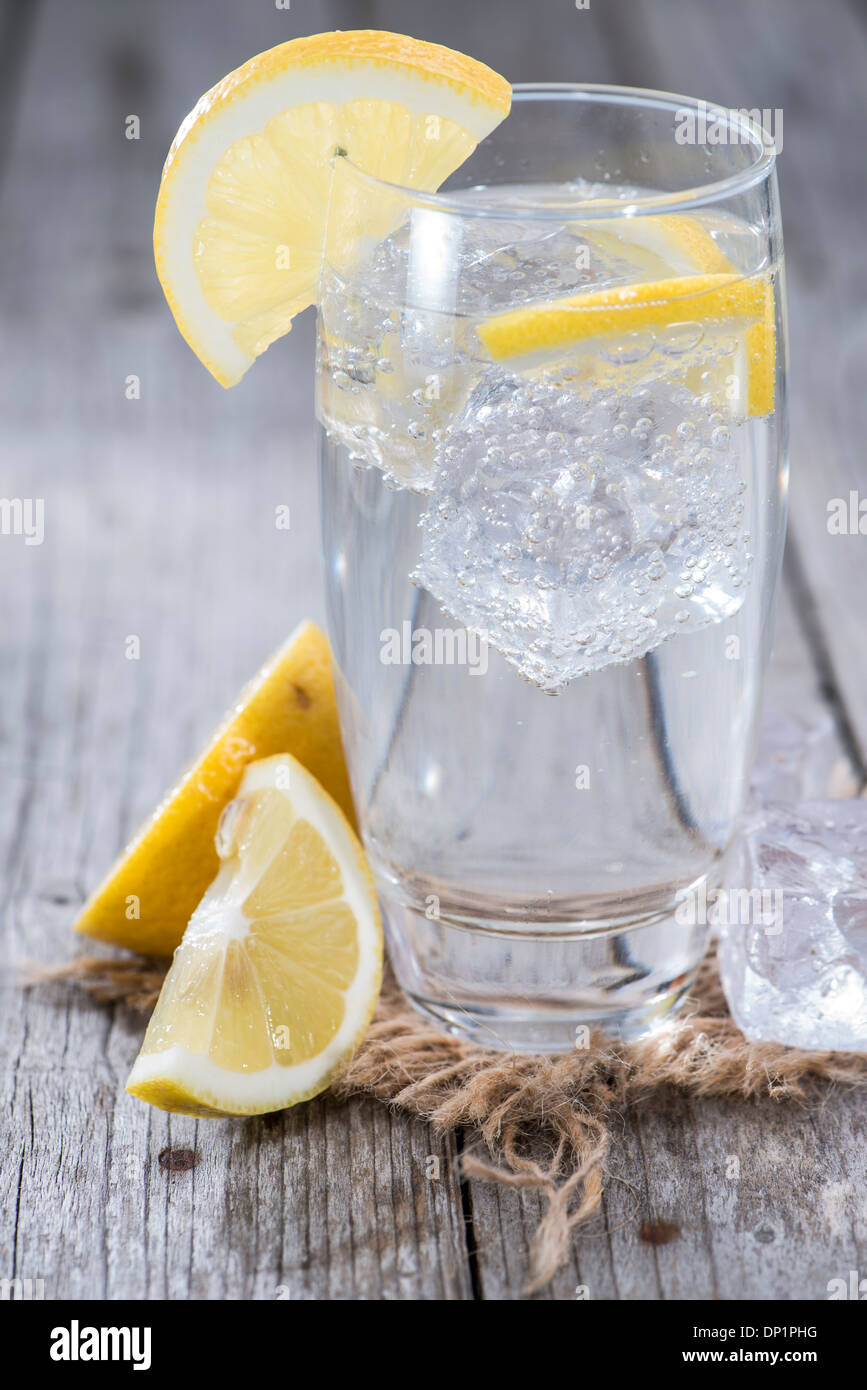 Sparkling water lemon not lime hi-res stock photography and images - Alamy