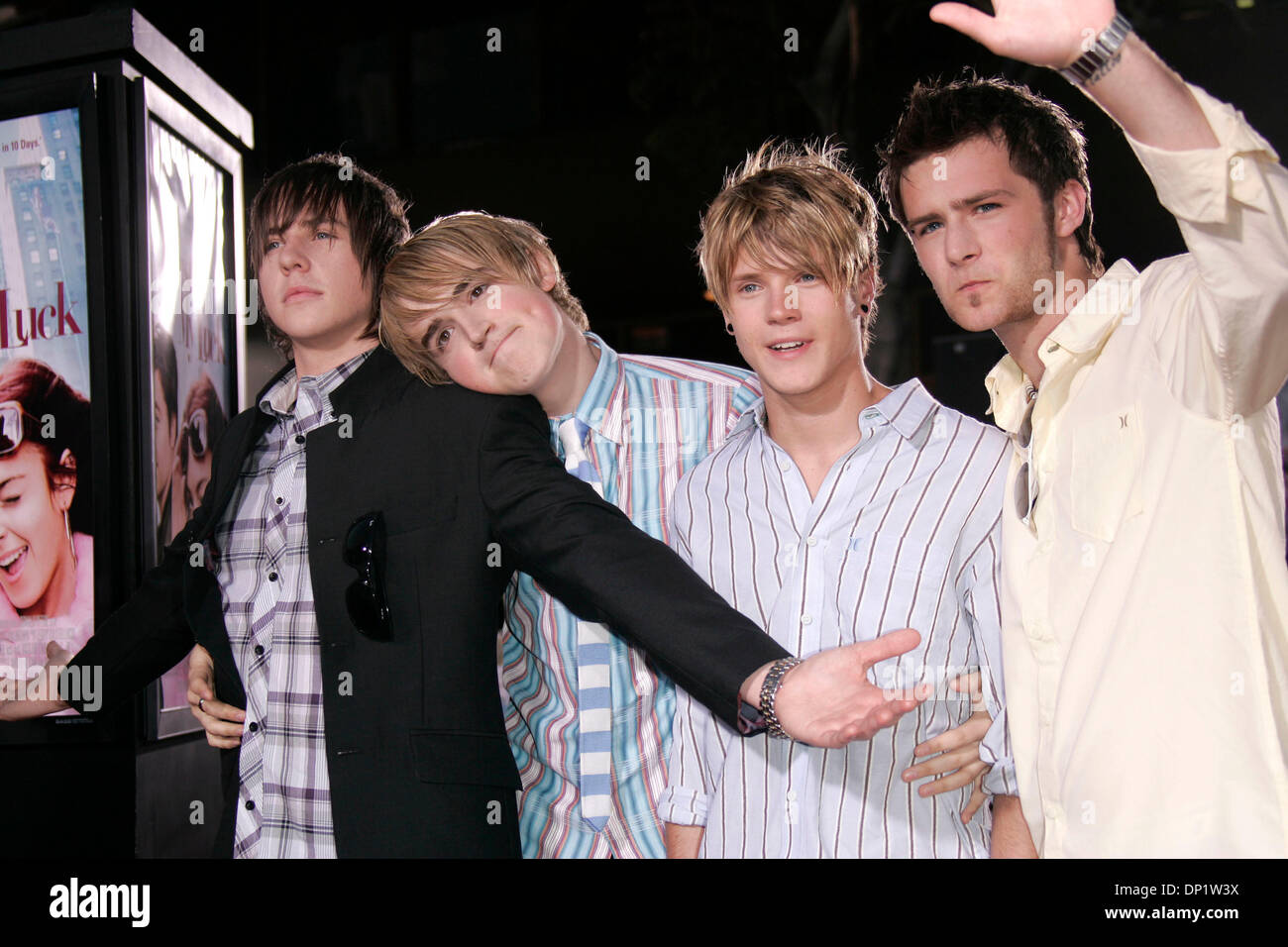 May 9, 2006; Westwood, California, USA; Musical Group McFLY at the ...