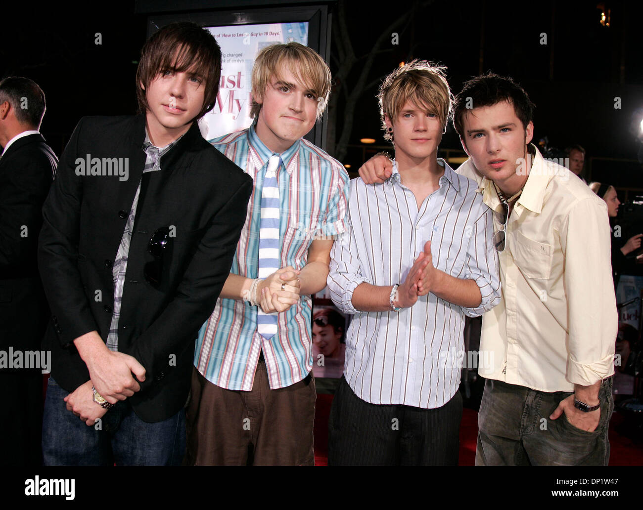 May 9, 2006; Westwood, California, USA; Musical Group McFLY at the ...