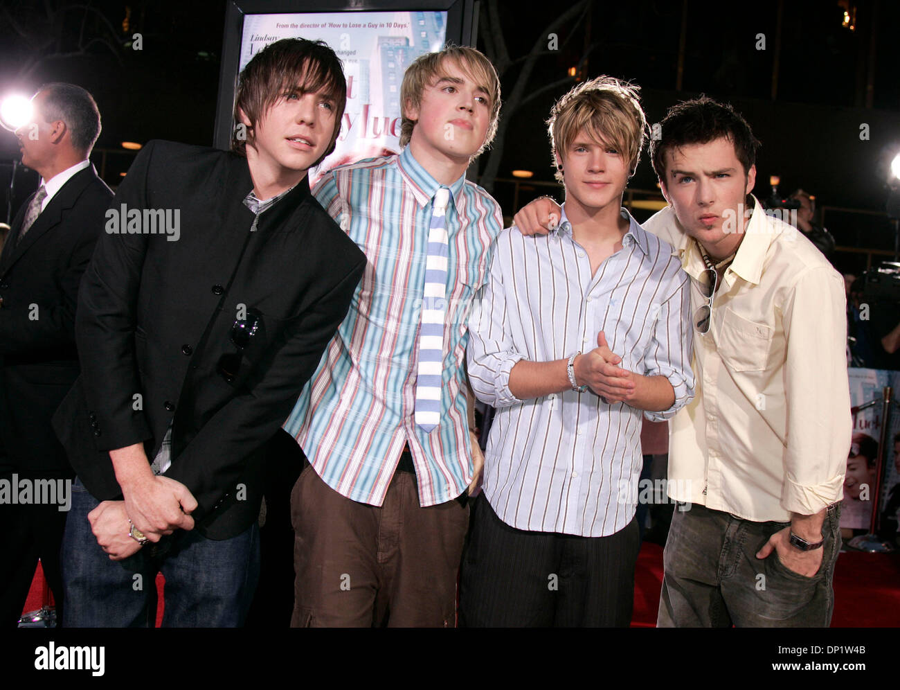 May 9, 2006; Westwood, California, USA; Musical Group McFLY at the ...