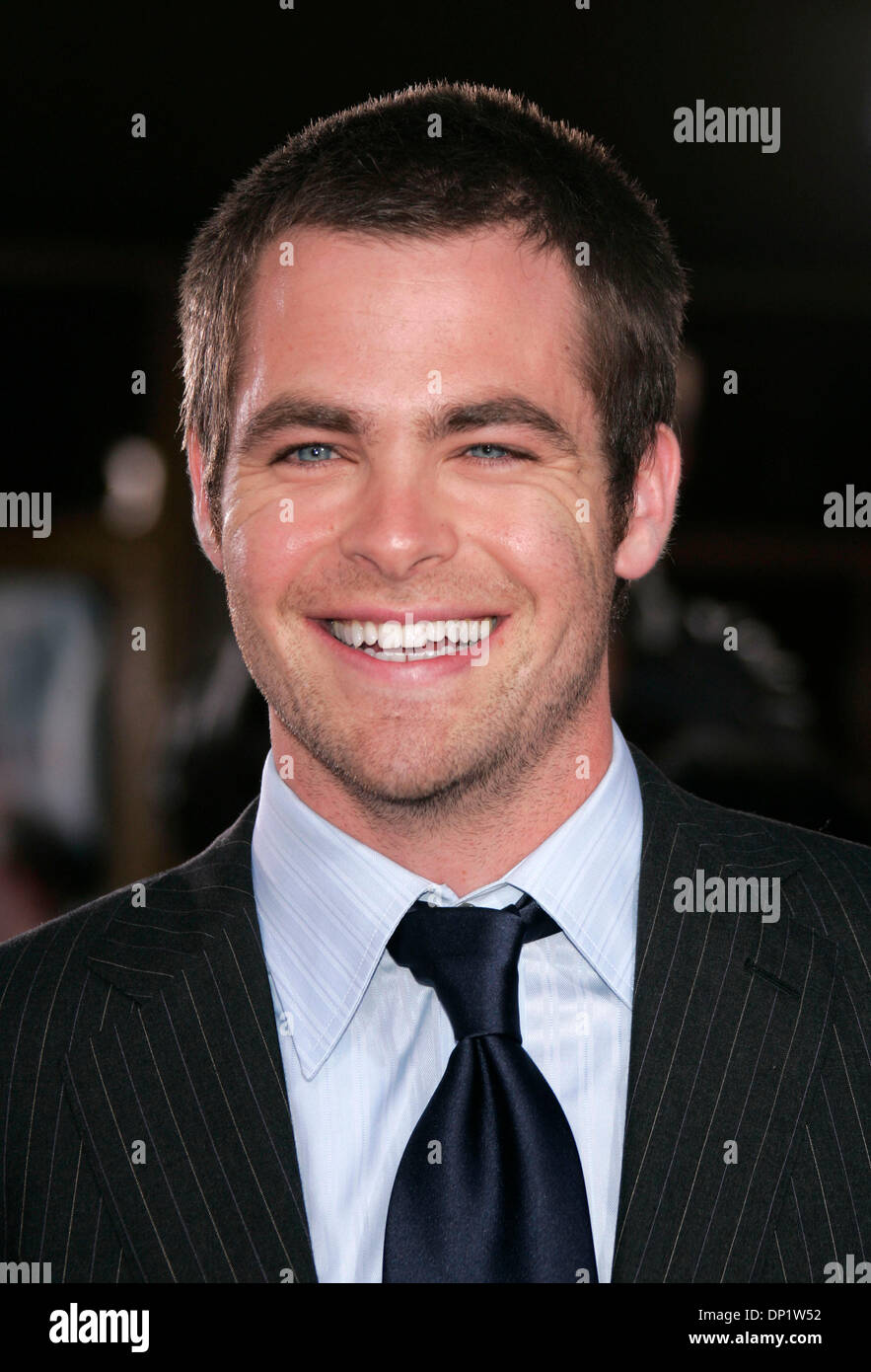 May 9, 2006; Westwood, California, USA; Actor CHRIS PINE at the 'Just ...