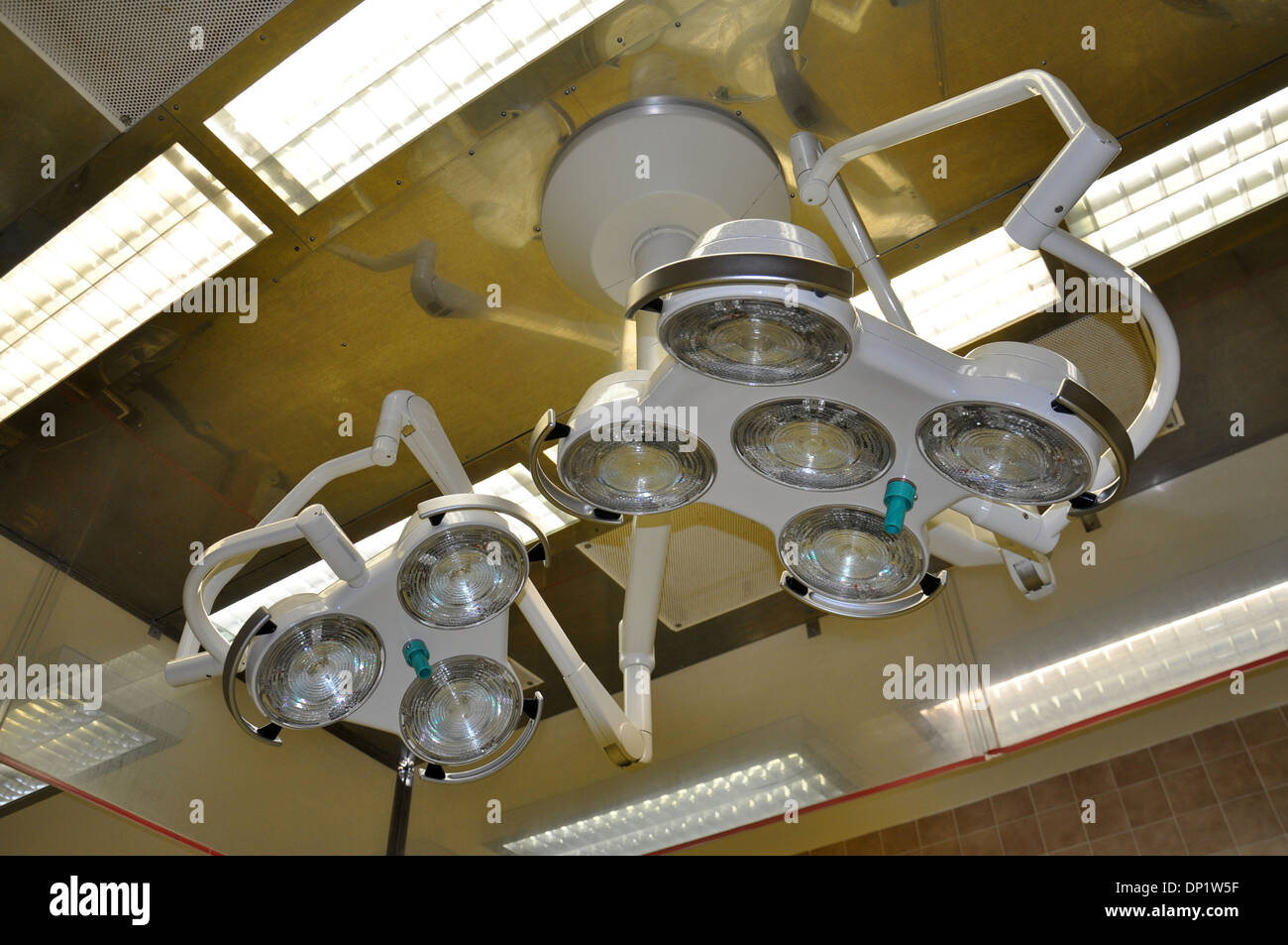 The lights in the operating room Stock Photo - Alamy