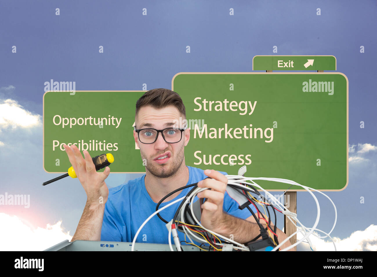 Concept working cpu in hi-res stock photography and images - Alamy