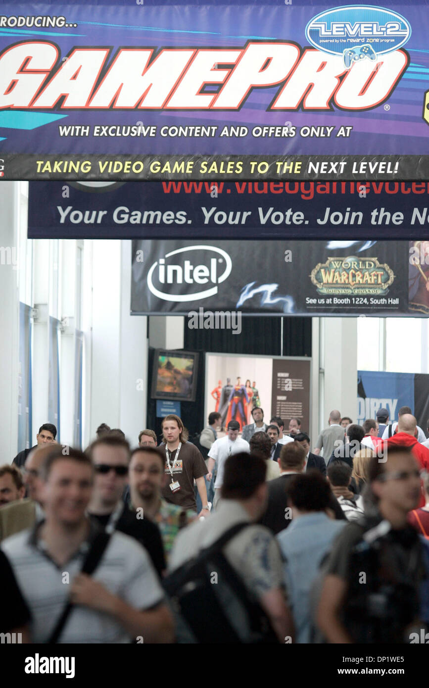 May 09, 2006; Los Angeles, CA, USA; The 2006 Electronic Entertainment ...