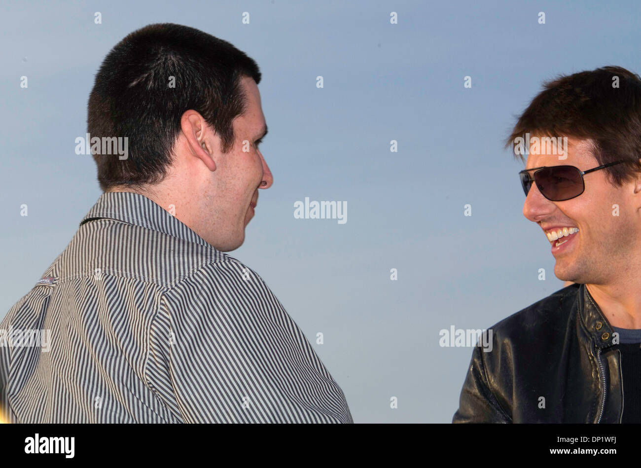 May 09, 2006; Aberdeen, WA, USA; Contest winner KEVIN McCOY with actor ...