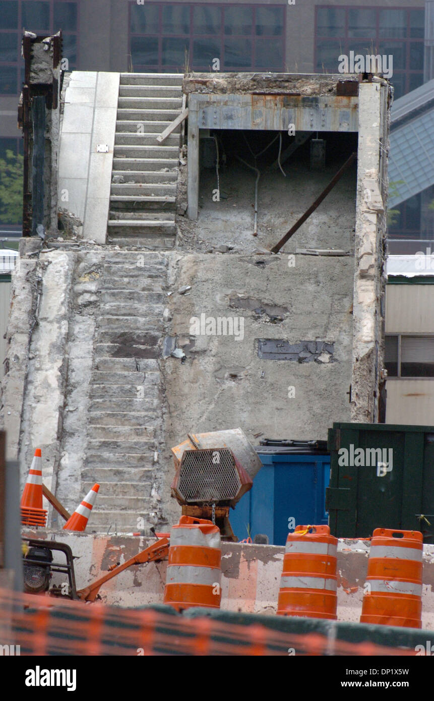 May 11, 2006; Manhattan, NY, USA; NY PAPERS OUT. 'Survivors Staircase ...