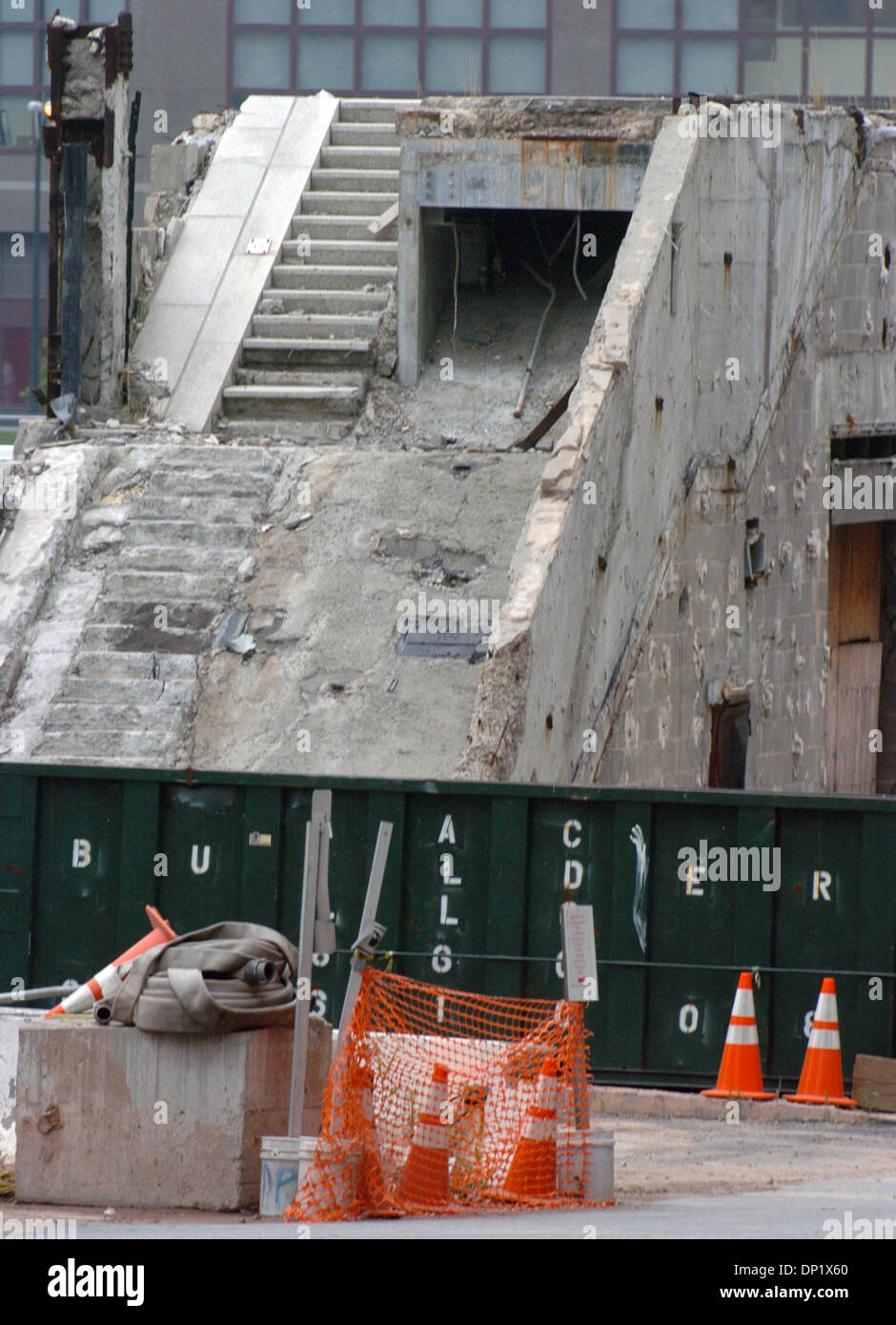 May 11, 2006; Manhattan, NY, USA; NY PAPERS OUT. 'Survivors Staircase ...