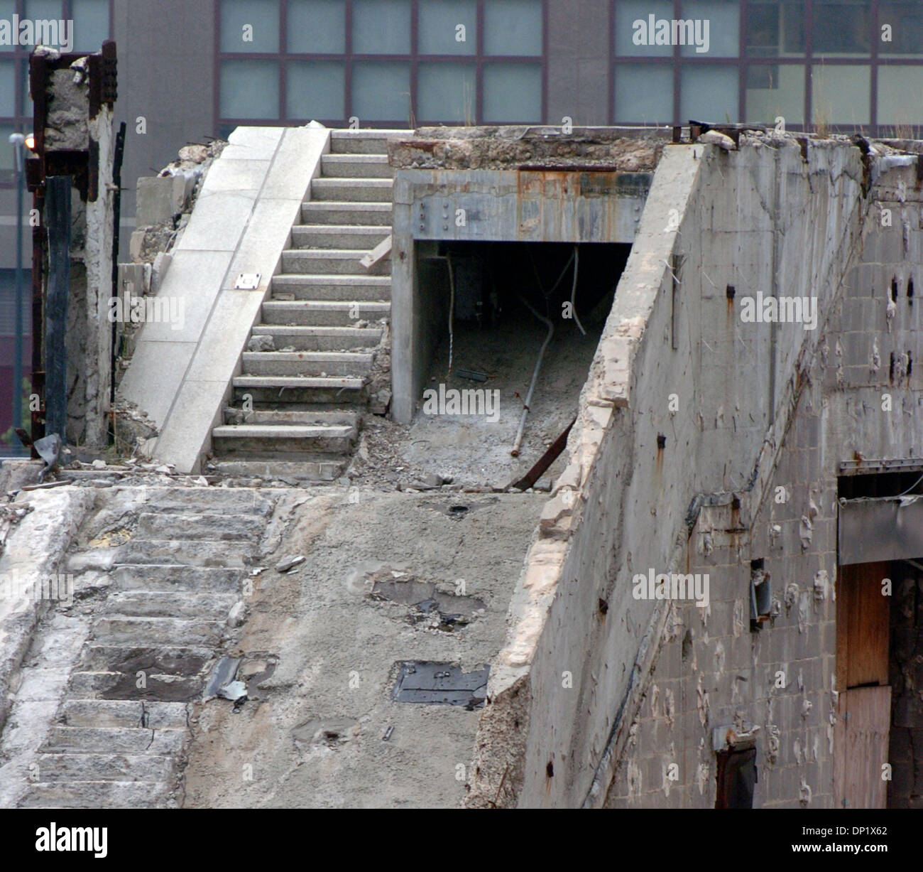 May 11, 2006; Manhattan, NY, USA; NY PAPERS OUT. 'Survivors Staircase ...