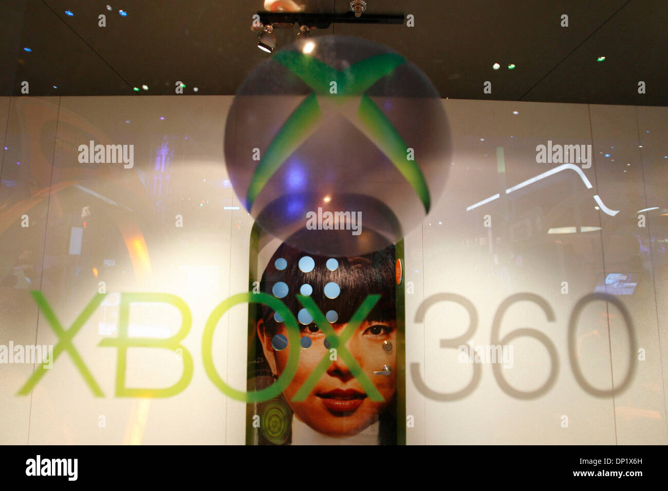 May 11, 2006; Los Angeles, CA, USA; Microsoft featured several XBox 360 ...