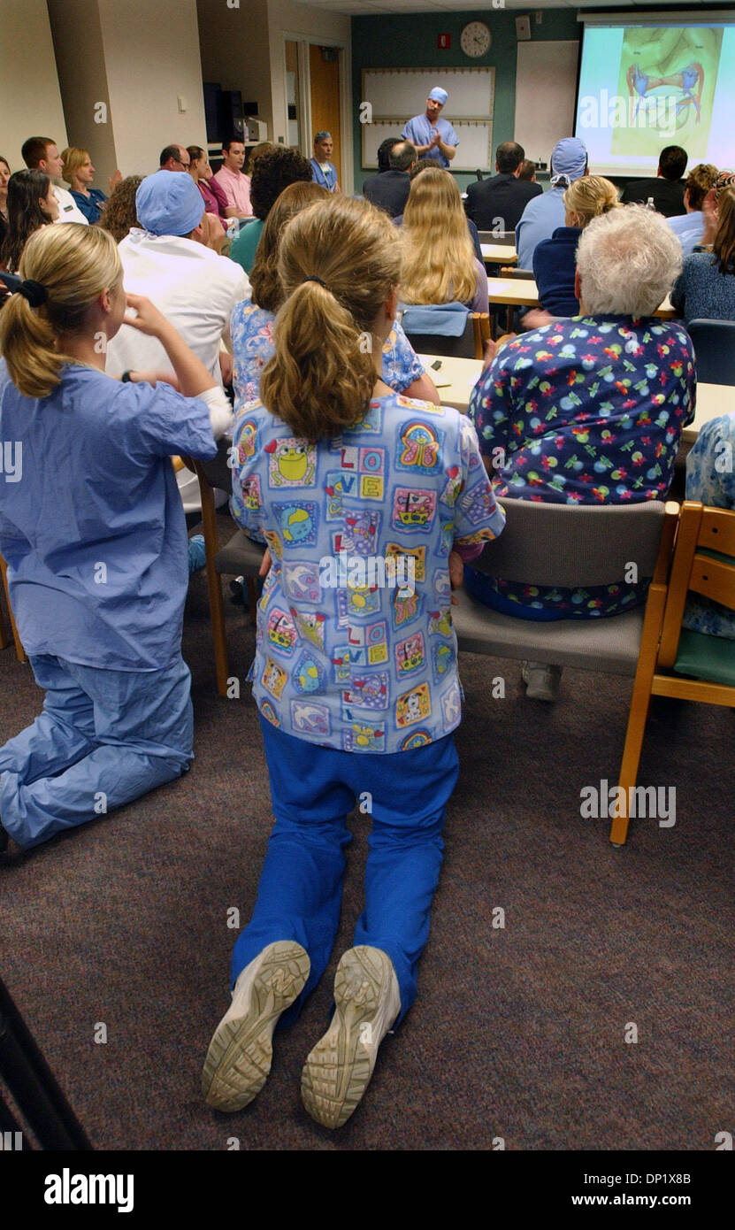 May 11, 2006; Rochester, MN, USA; Mayo Clinic nurses (left to right ...