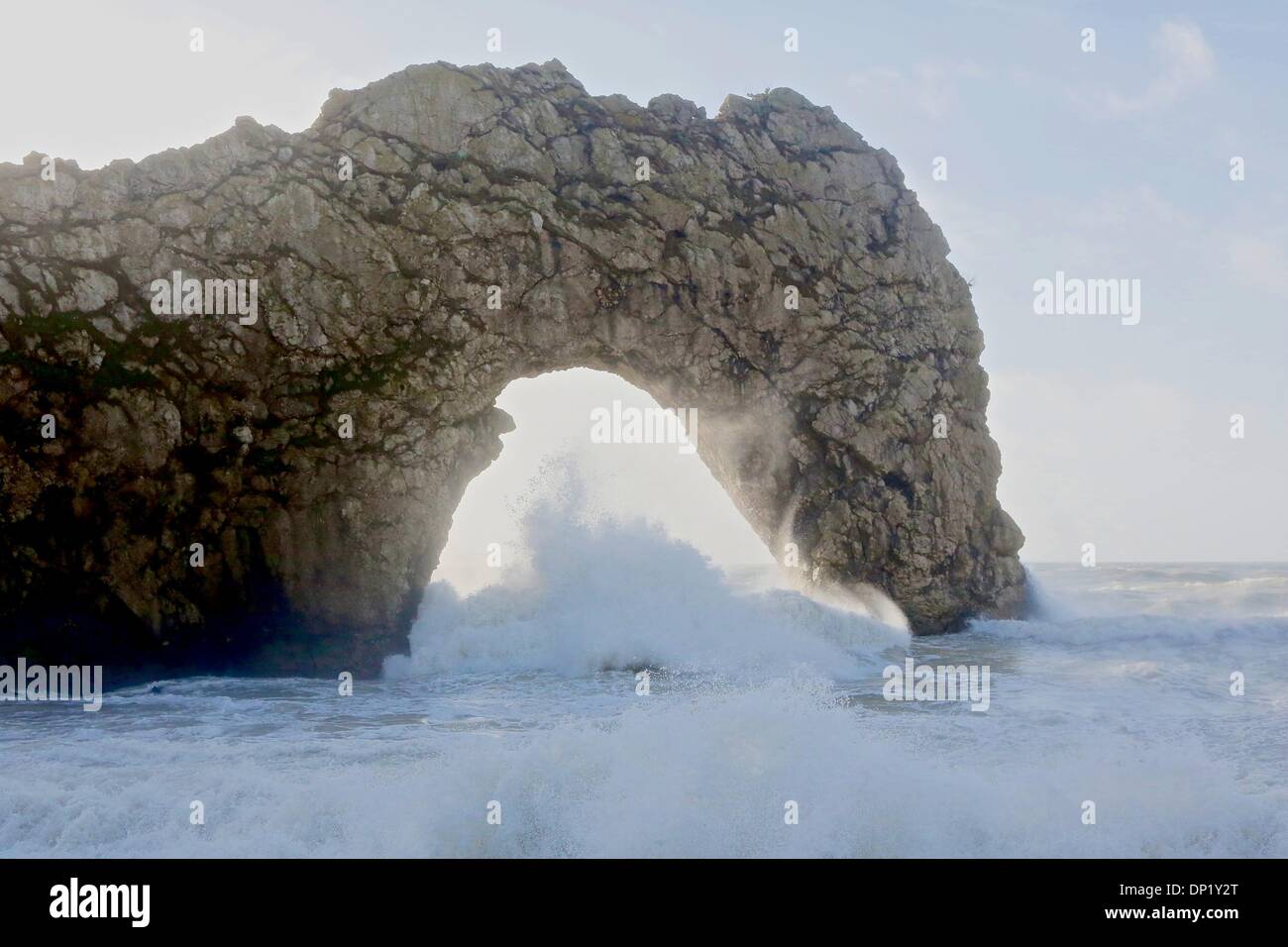 Durdle door storm hi-res stock photography and images - Alamy