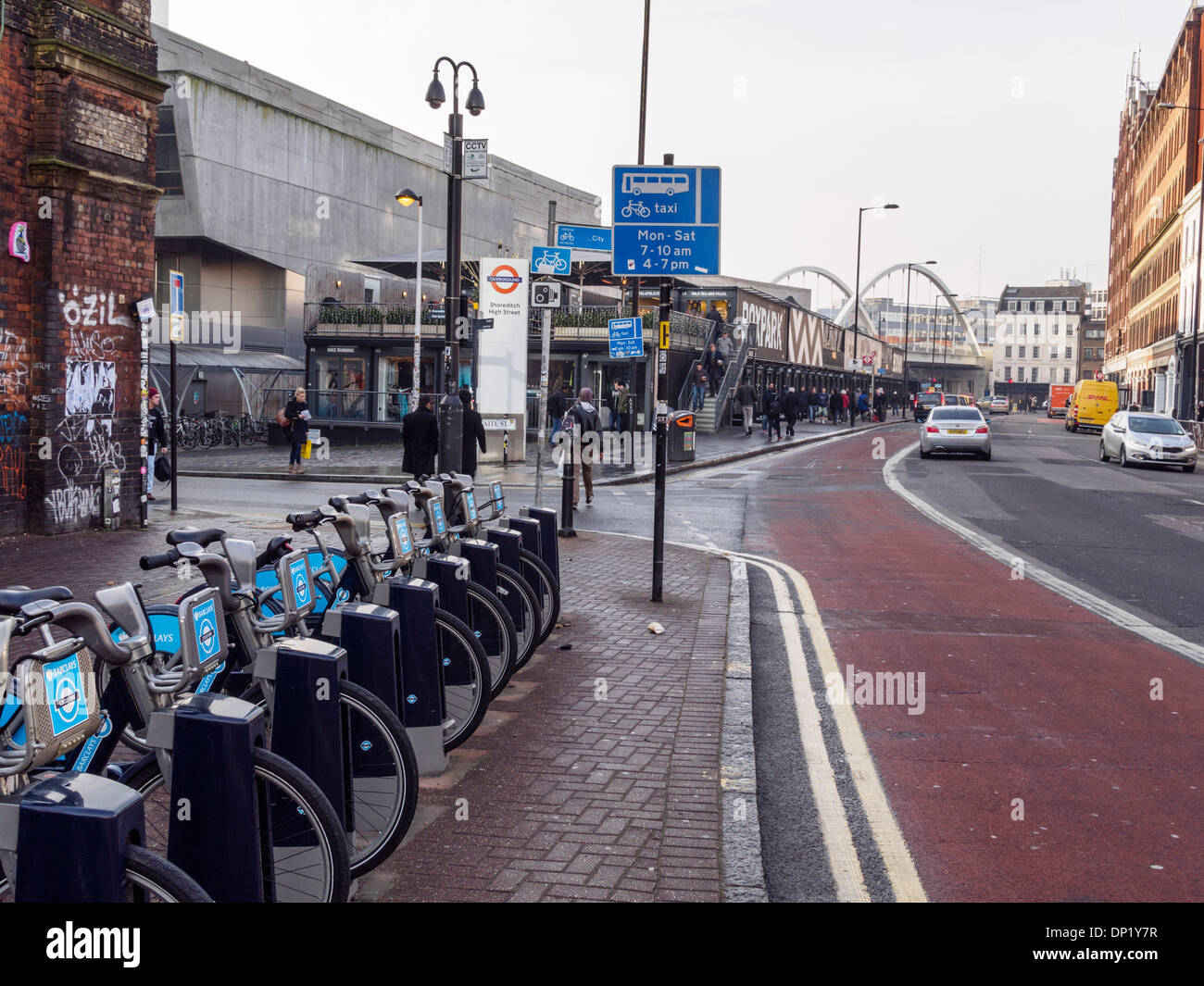 Boxpark shoreditch station hi-res stock photography and images - Alamy