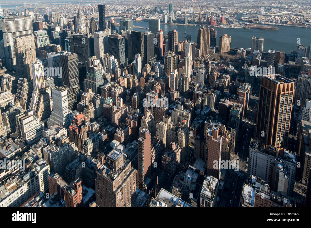New york building view hi-res stock photography and images - Alamy