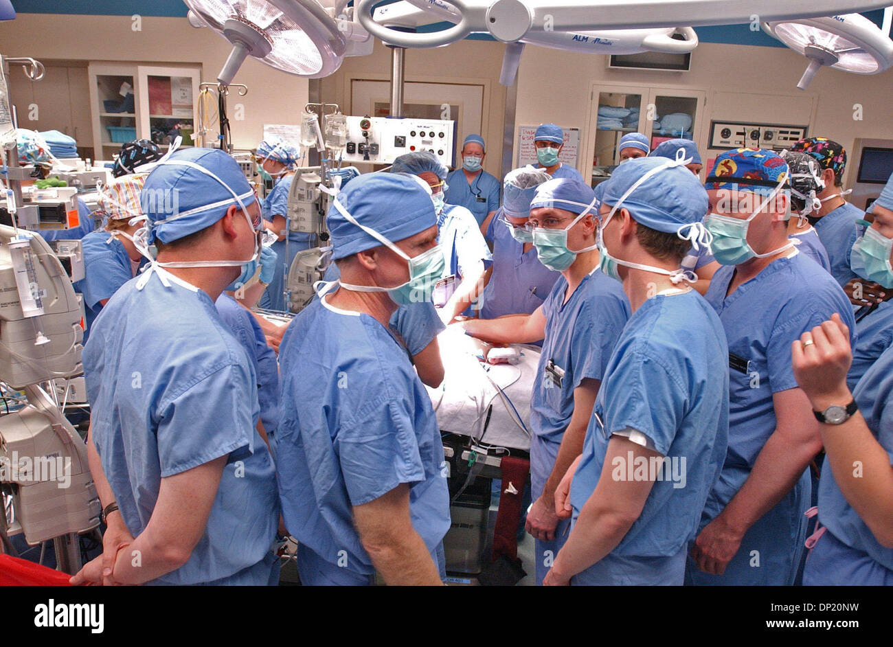 May 12, 2006; Rochester, MN, USA; Dr. CHRISTOPHER MOIR in the midst of ...