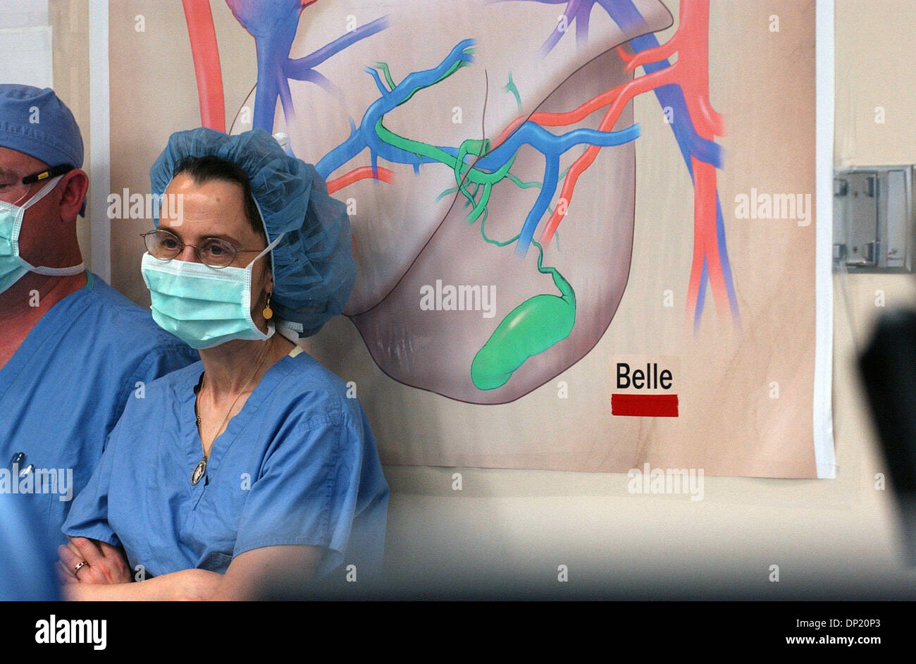 May 12, 2006; Rochester, MN, USA; Dr. JANE MATSUMOTO watches the ...
