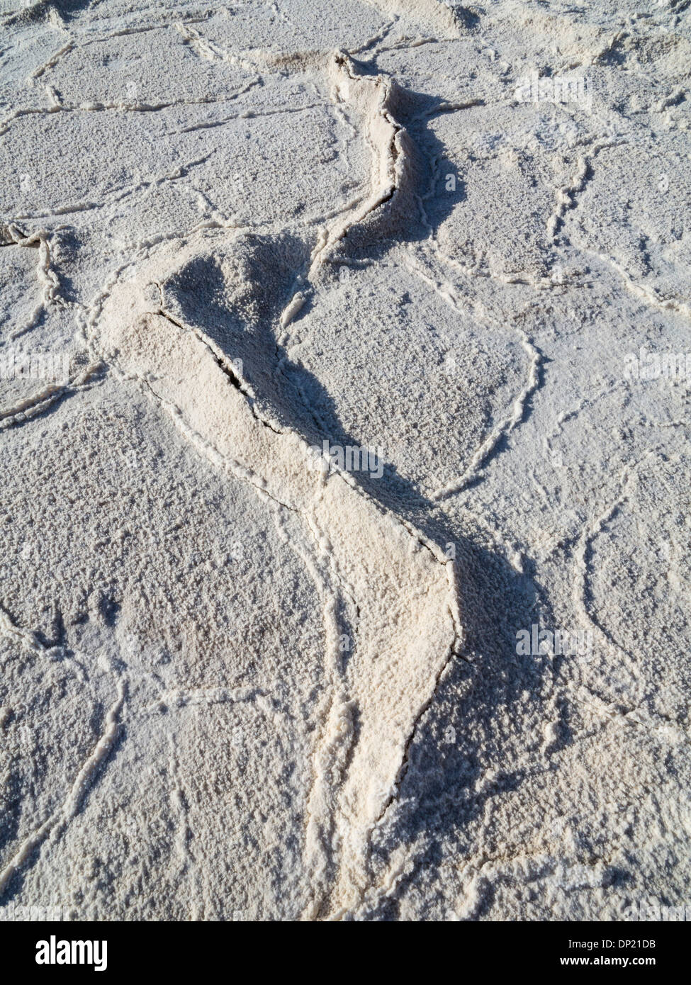 Salt soil salty death valley badwater basin national park hi-res stock ...