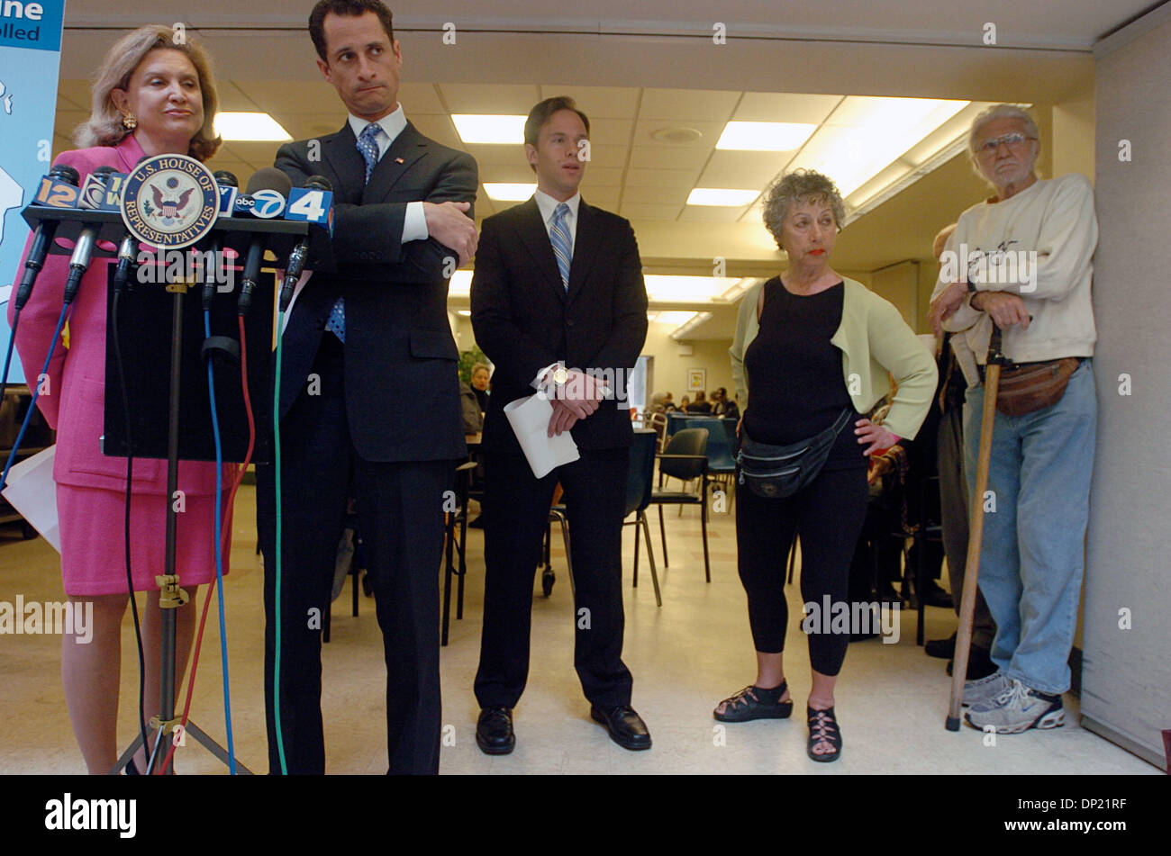 May 14, 2006; Manhattan, New York, USA; NY PAPERS OUT. R Rep. CAROLYN ...