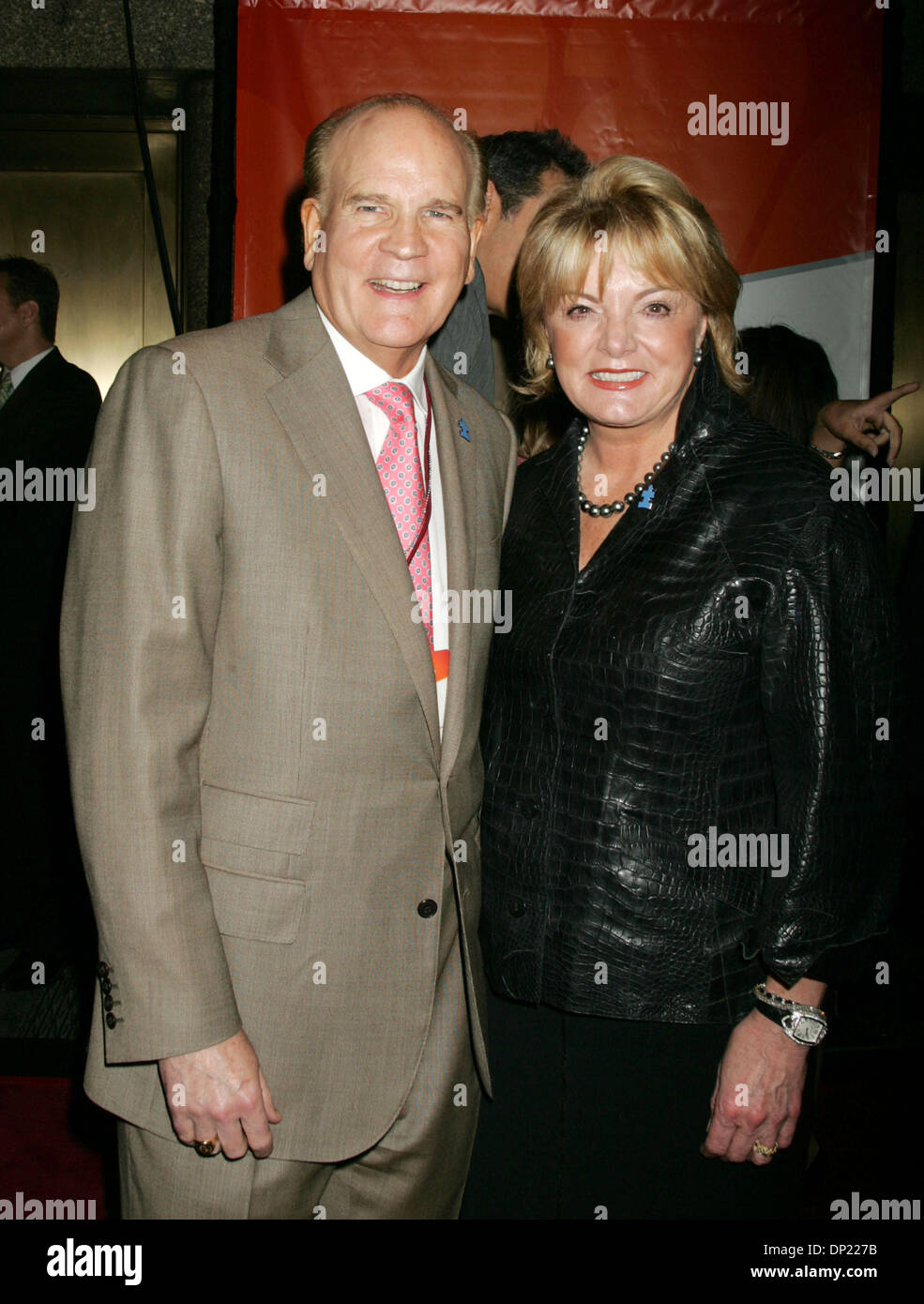 May 15, 2006; New York, NY, USA; BOB WRIGHT and SUZANNE WRIGHT at the ...