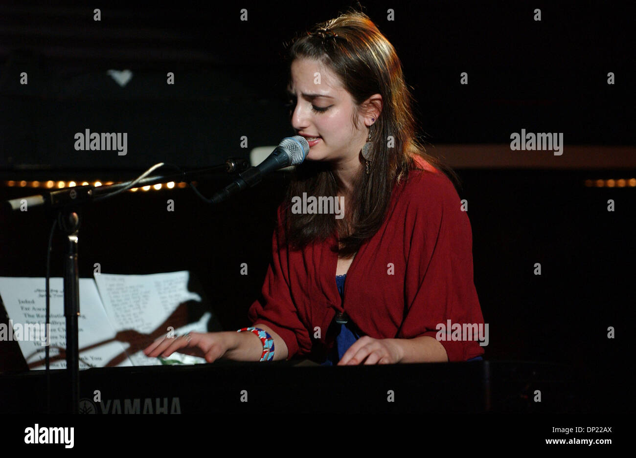 May 15, 2006; Raleigh, NC USA; Musician ALEXA RAY JOEL, daughter of ...