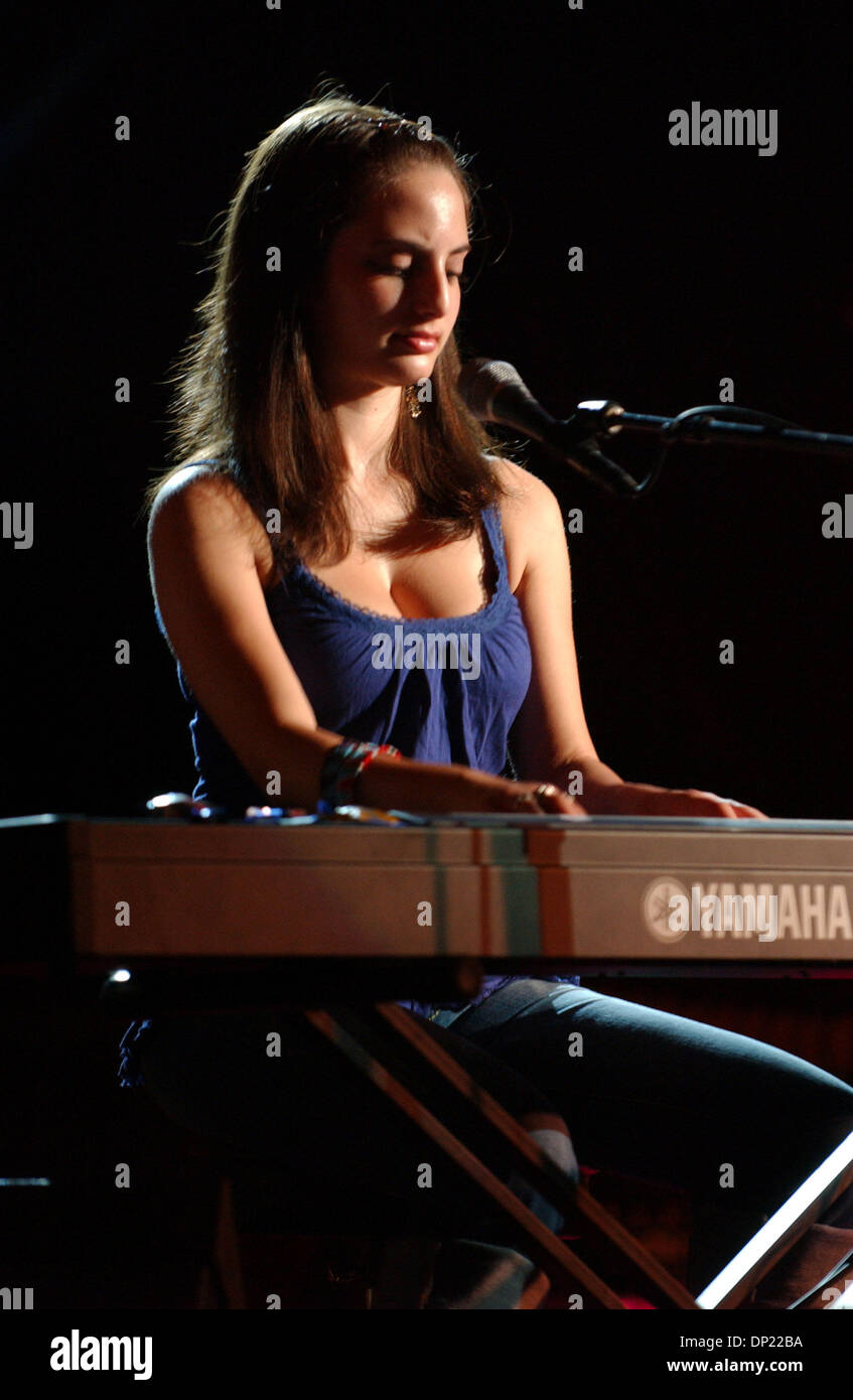 May 15, 2006; Raleigh, NC USA; Musician ALEXA RAY JOEL, daughter of ...