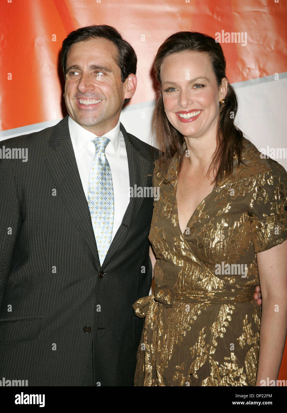 May 15, 2006; New York, NY, USA; Actors STEVE CARELL and MELORA HARDIN ...