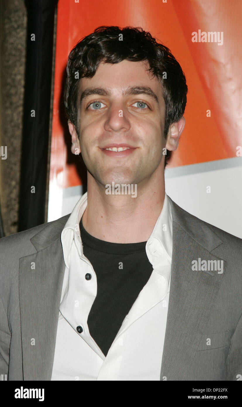 May 15, 2006; New York, NY, USA; Actor B.J. NOVAK at the arrivals for ...
