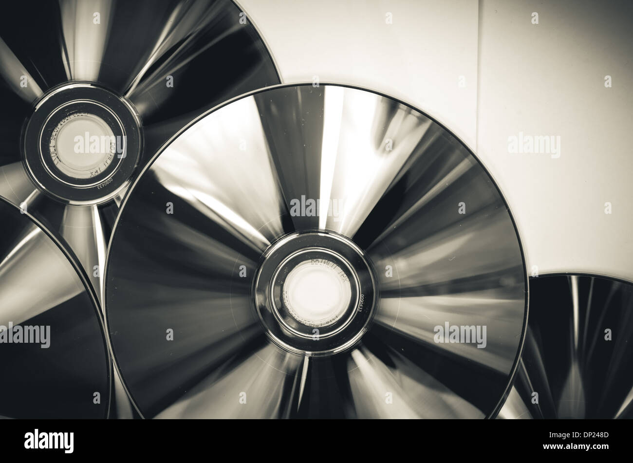 CD dvd or compact disk on white background Stock Photo - Alamy