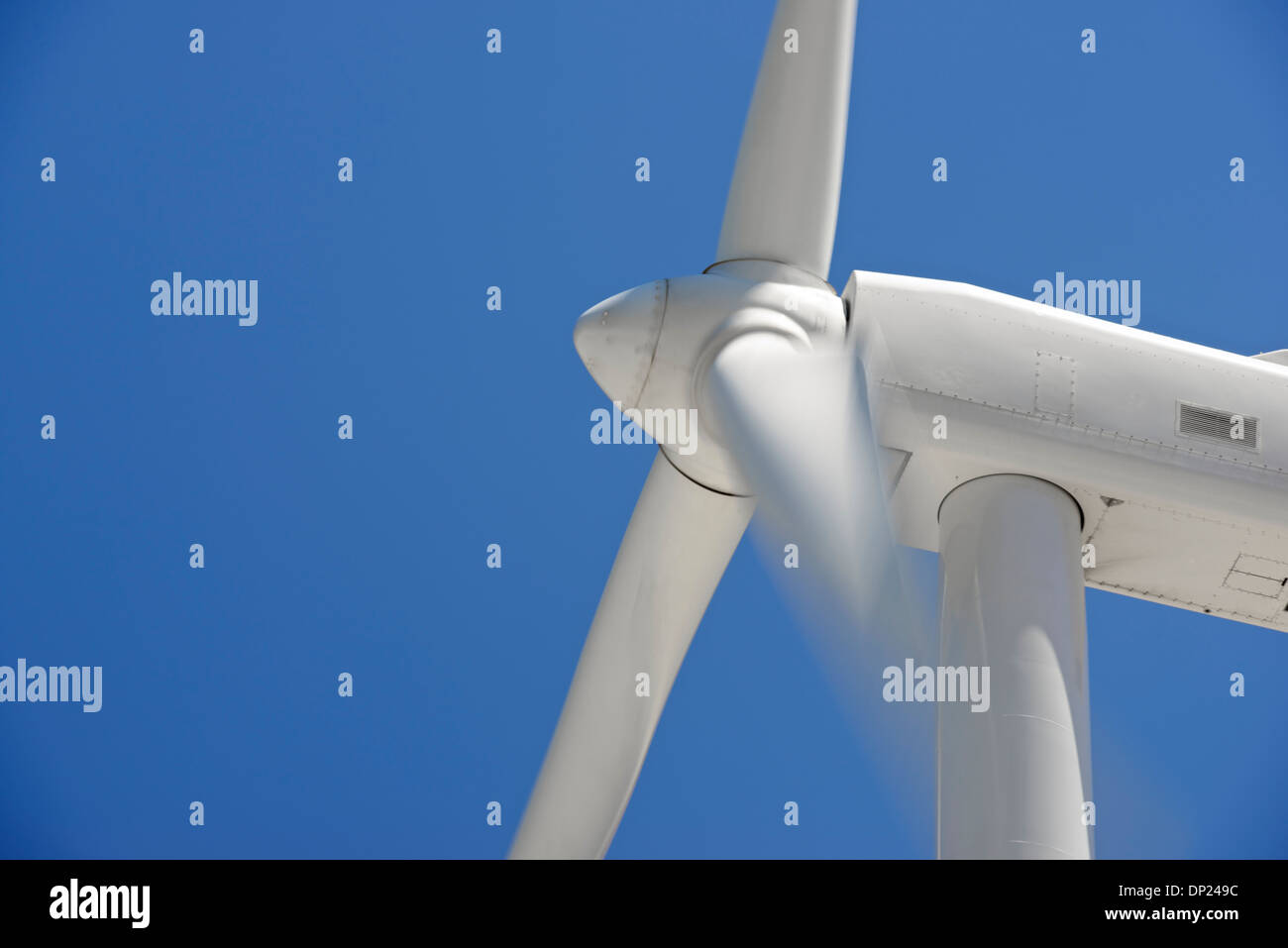 windmill view for electric power production Stock Photo - Alamy
