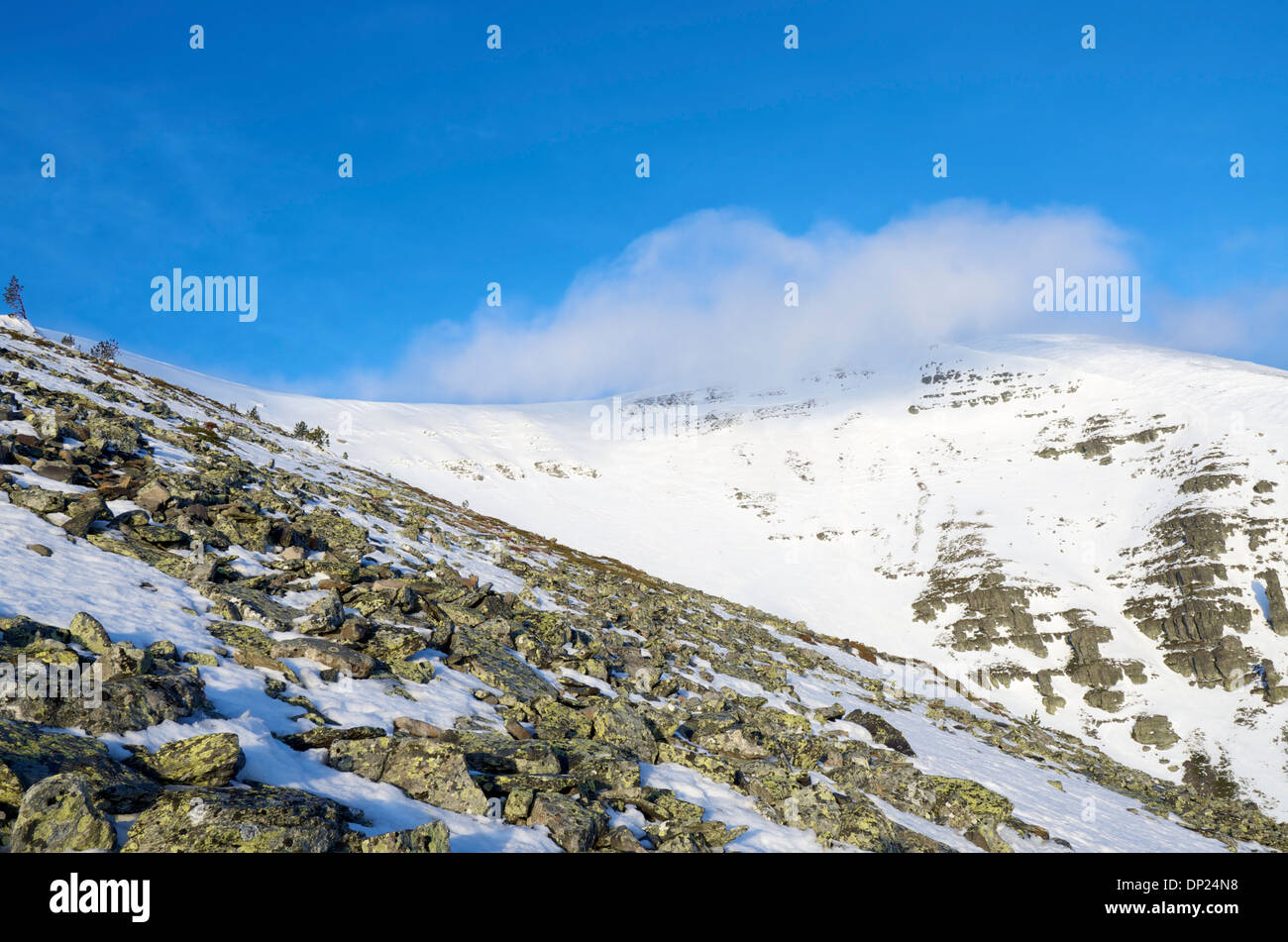Moncayo peak in Zaragoza, Aragon, Spain Stock Photo - Alamy