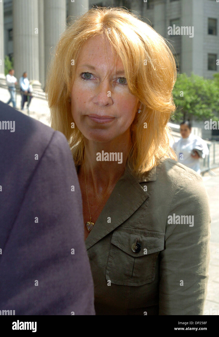 May 17, 2006; Manhattan, NY, USA; ELIZABETH ANN TWITTY exits Manhattan ...